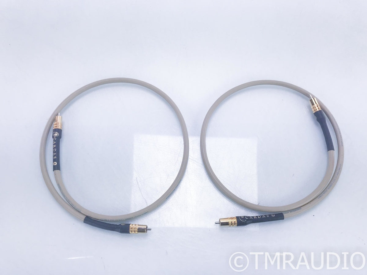 Cardas Neutral Reference RCA Cables; 1m Pair Interconnects — The Music Room