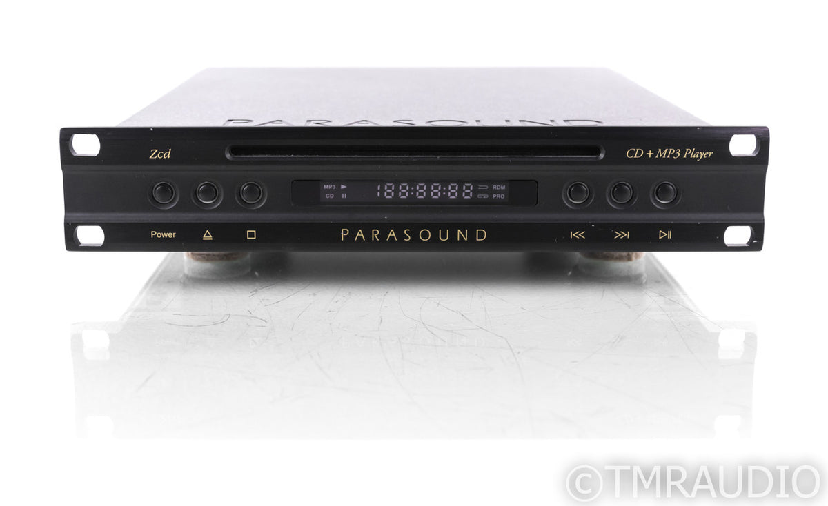 Parasound Zcd CD / MP3 Disc Player; Remote — The Music Room