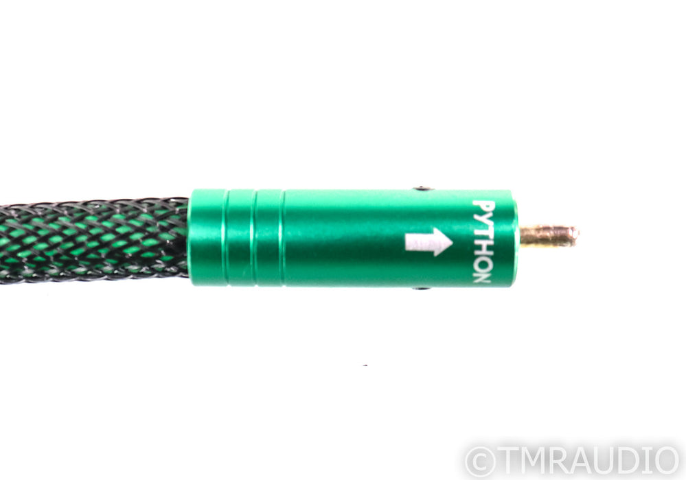 AudioQuest Python RCA Cables; 1.35m Pair Interconnects — The Music Room