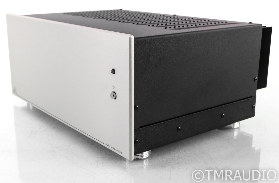Van Alstine Vision SET 400 Stereo Power Amplifier; SET400; Silver — The ...