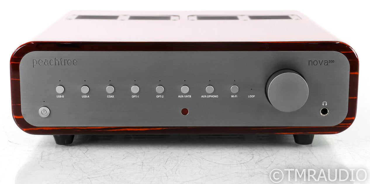 Peachtree Nova300 Stereo Integrated Amplifier; Nova-300; DAC; Gloss Eb ...