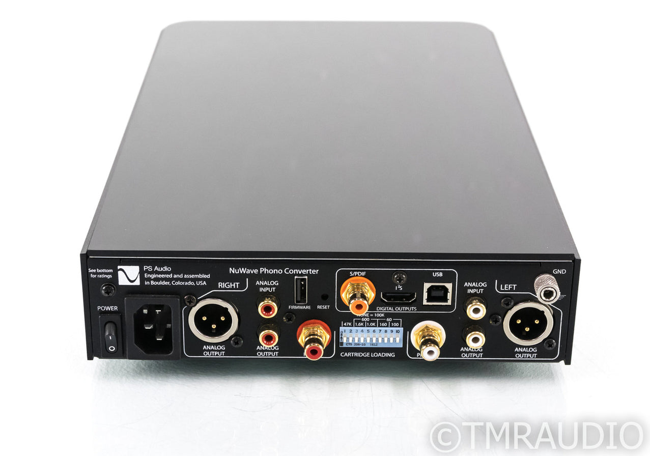 PS Audio NuWave Phono MM / MC Phono Preamplifier; A/D Converter — The ...