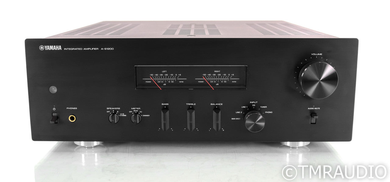 Yamaha A-S1200 Stereo Integrated Amplifier; AS1200; Black; Remote; MM ...
