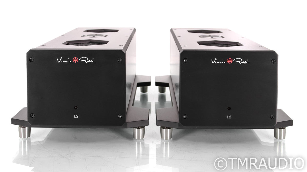 Vinnie Rossi L2 Signature Mono Power Amplifiers; Black Pair — The Music ...