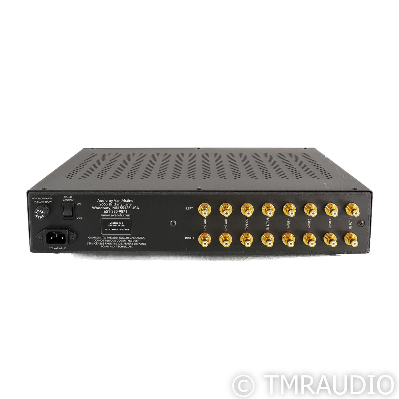 Audio by Van Alstine Vision SLR Stereo Preamplifier — The Music Room