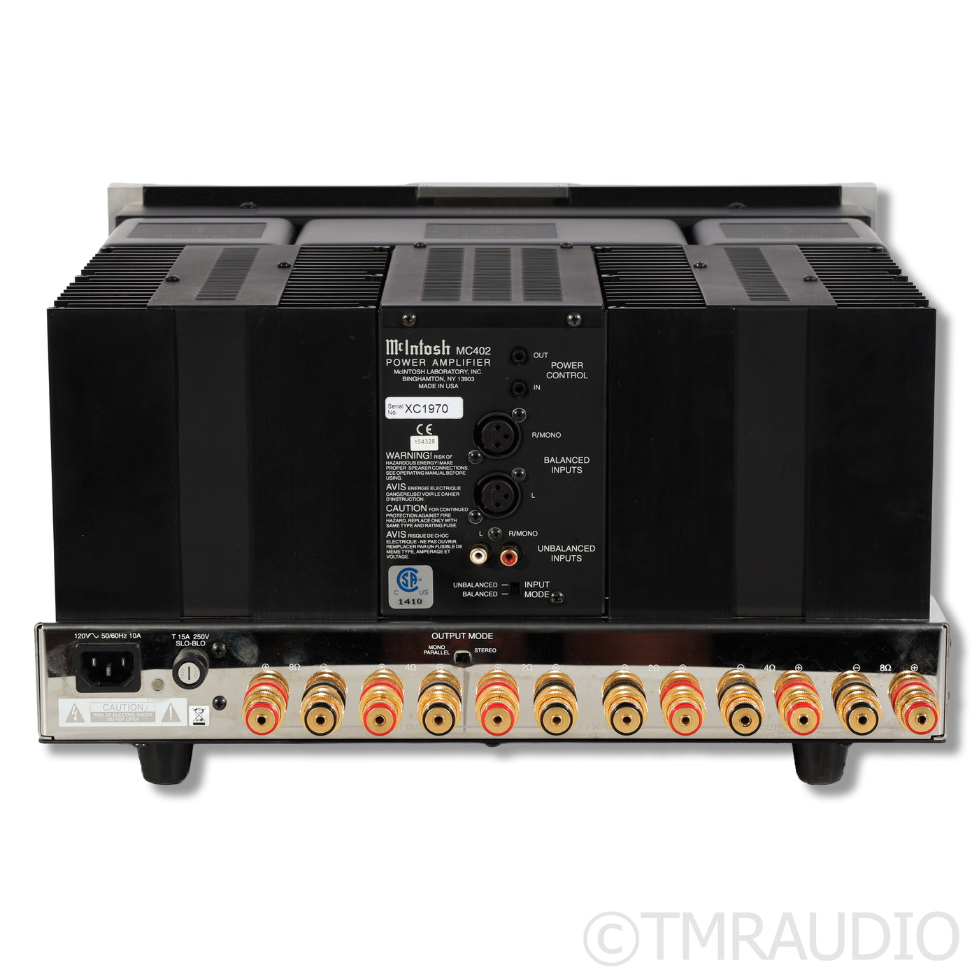 McIntosh MC402 Power Amplifier — The Music Room