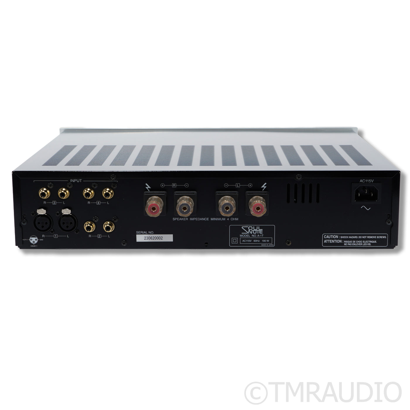 Soulnote A-1 T Integrated Amplifier — The Music Room