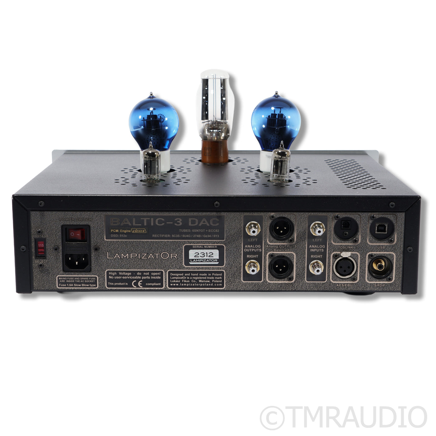 Lampizator Baltic 4 Tube DAC; Preamplifier — The Music Room