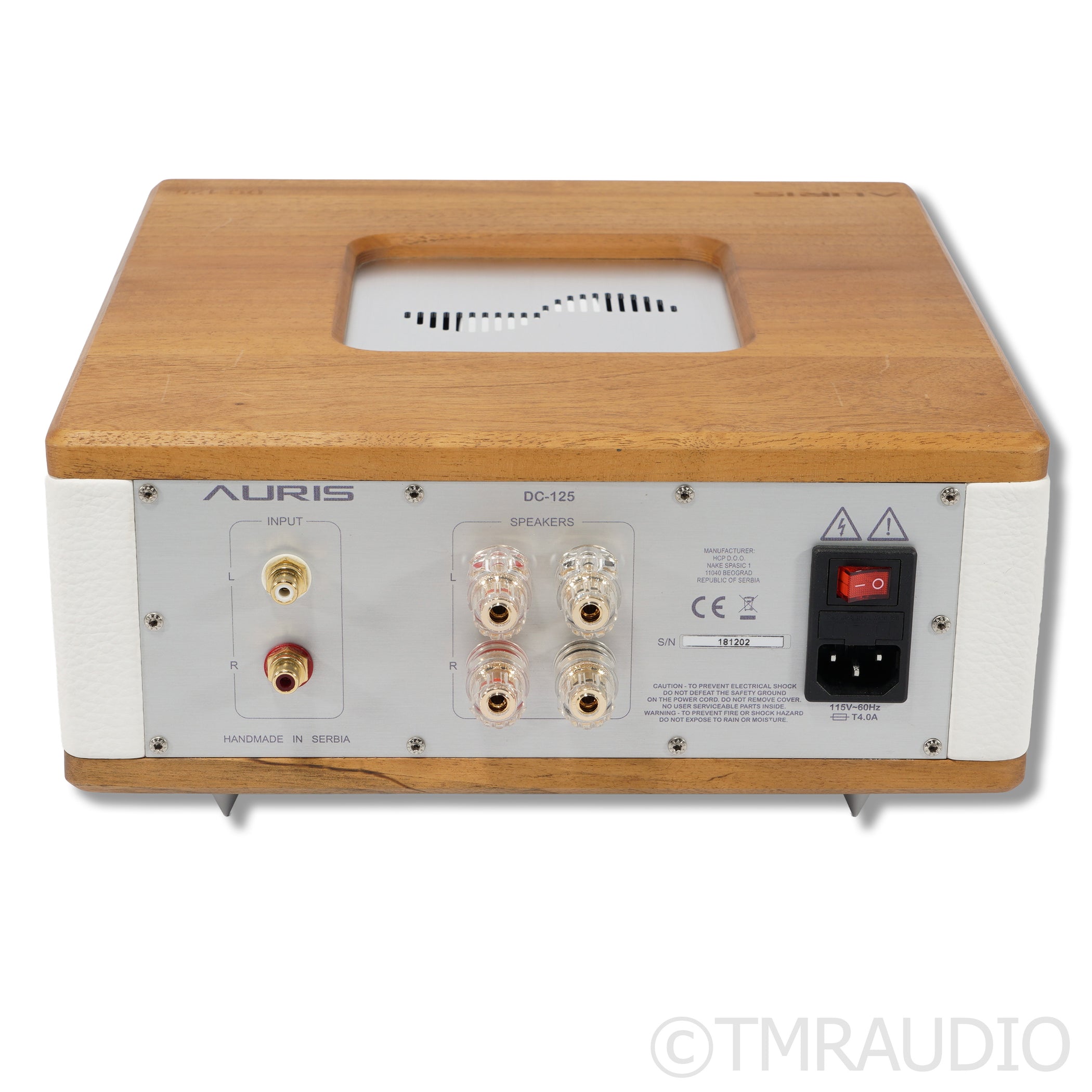 Auris DC-125 Power Amplifier — The Music Room
