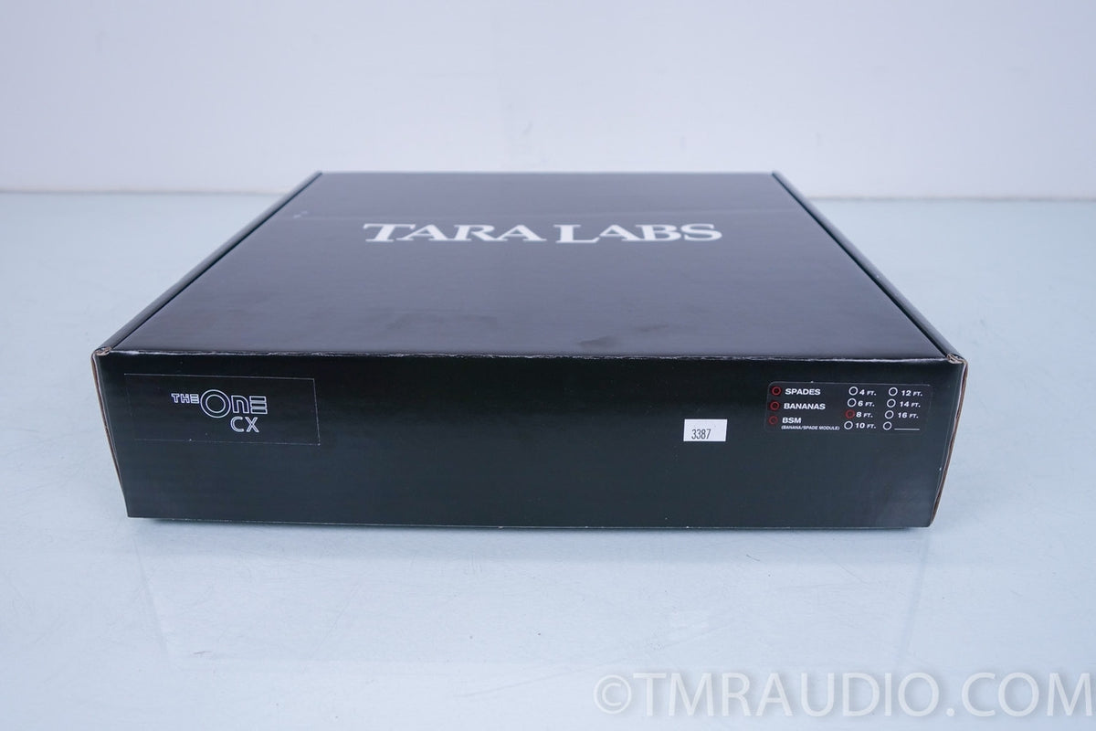 Tara Labs The One CX BSM 8' Speaker Cable Pair — The Music Room